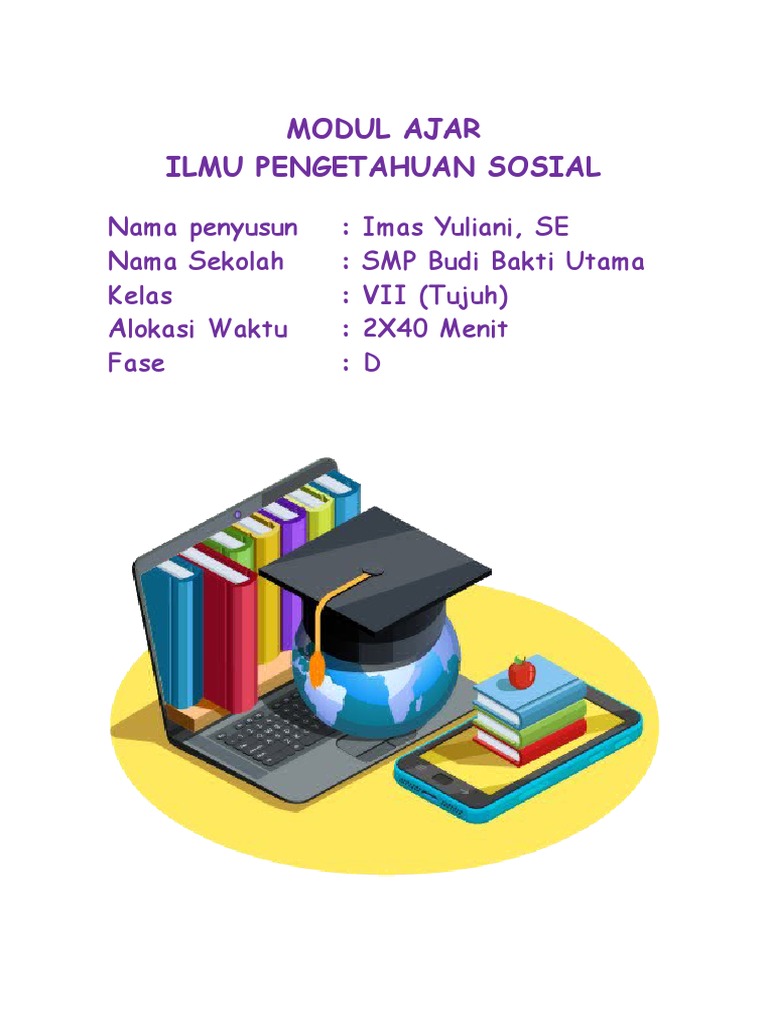 Modul Ajar IPS - Kondisi Geografis Indonesia - Fase D | PDF