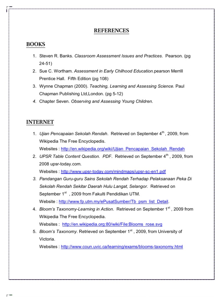 Contoh References | PDF | Travel