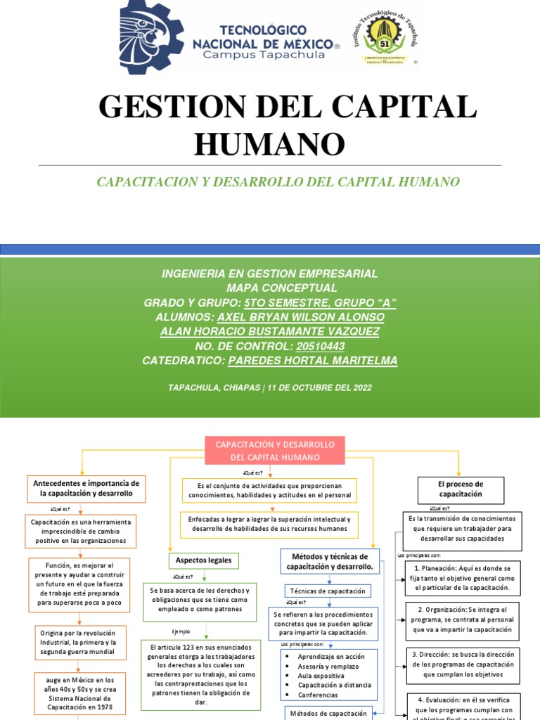 Exposicion Del Mapa Conceptual Tema 4 | PDF | Creación de capacidad | Aprendizaje