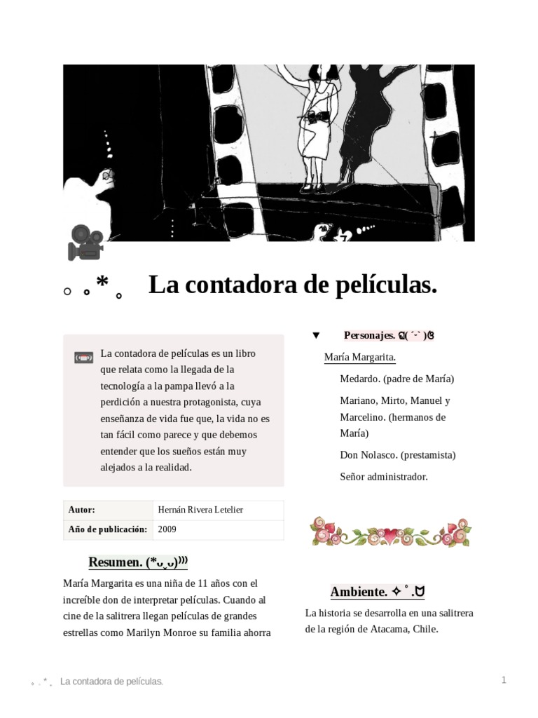 La Contadora de Películas | PDF