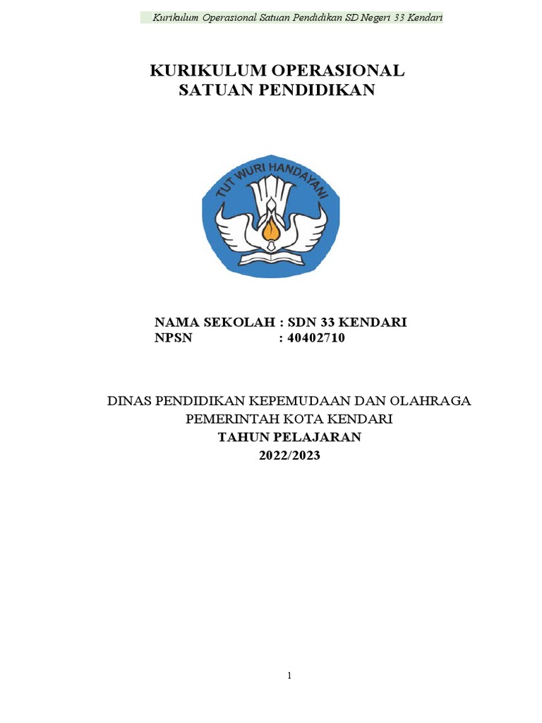 KOSP Ikm 2022-20023 | PDF