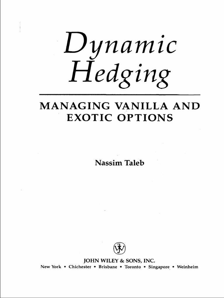 Dynamic Hedging | PDF