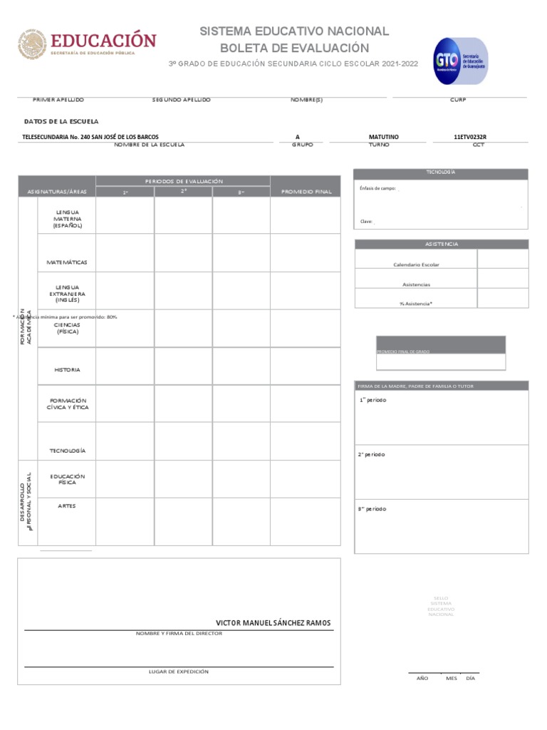 Formato Editable de Boleta | PDF