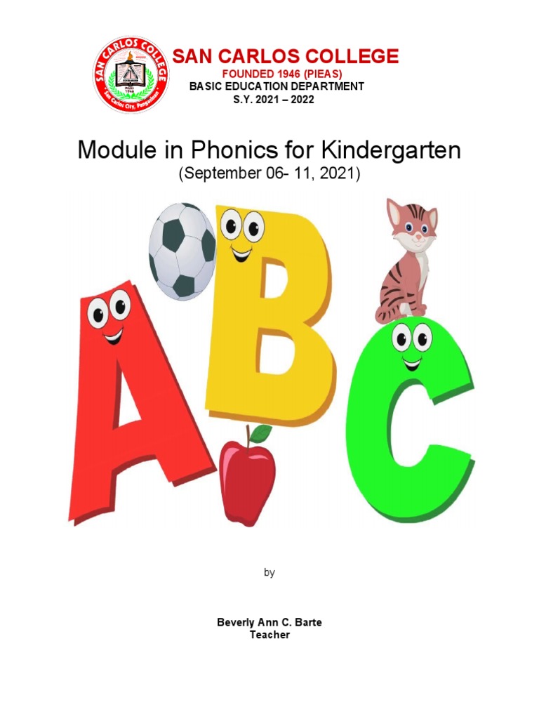 Phonics 4 TH Week | PDF