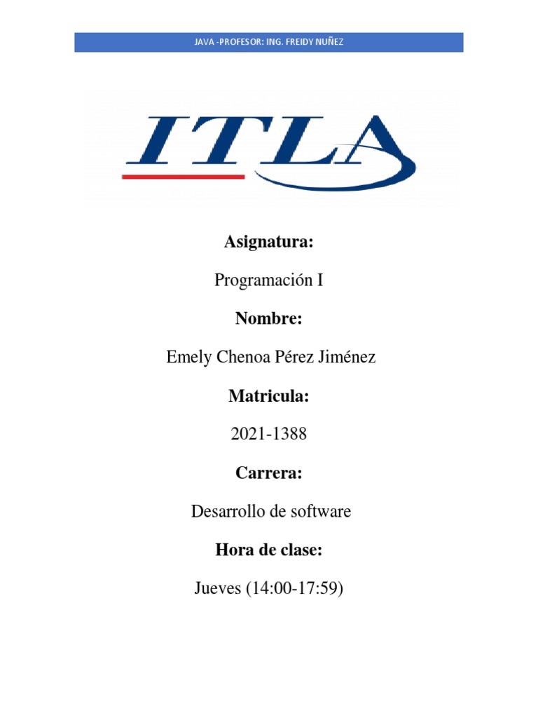 Tarea Tema Windows Form | PDF | Java (lenguaje de programación) | Edad ...
