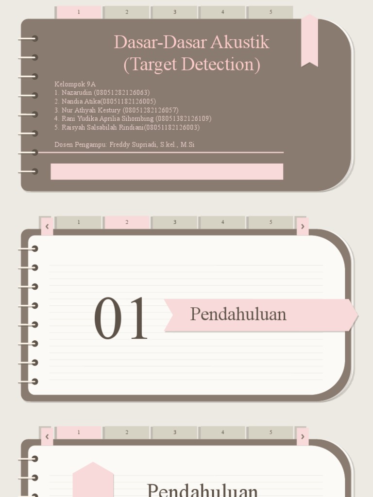 Kel 9a Target Deteksi | PDF