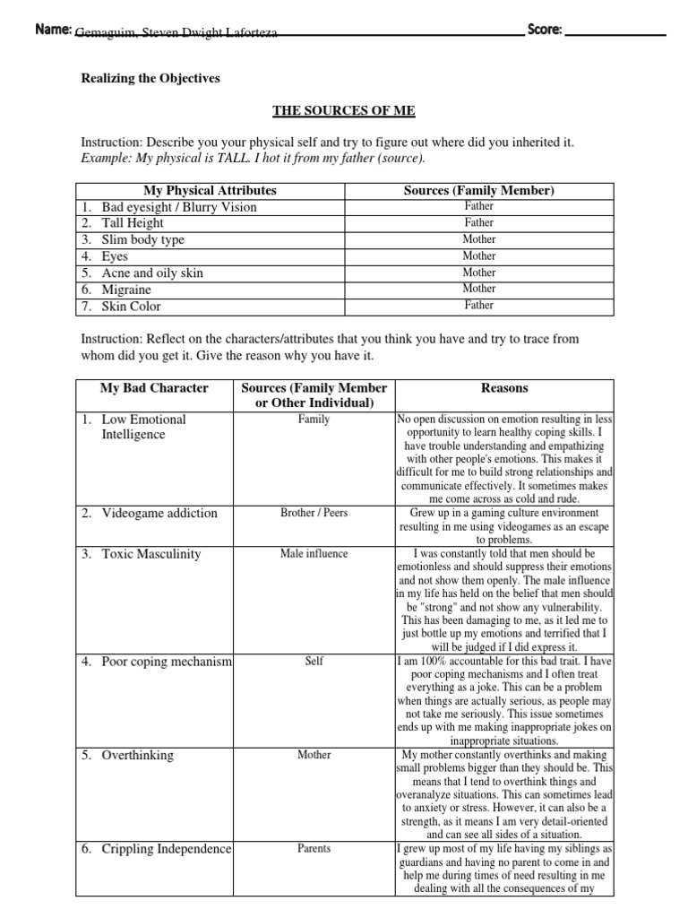 Week 7 Activity | PDF | Curiosity | Emotions