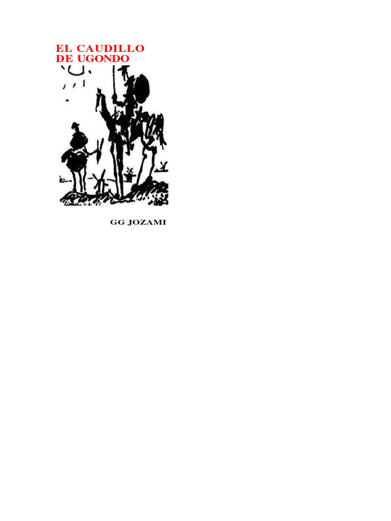 El Caudillo de Ugondo - Ed. Digital | PDF