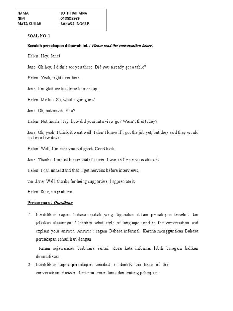 TUGAS TUTORIAL KE 1 Dikonversi Dikonversi PDF | PDF