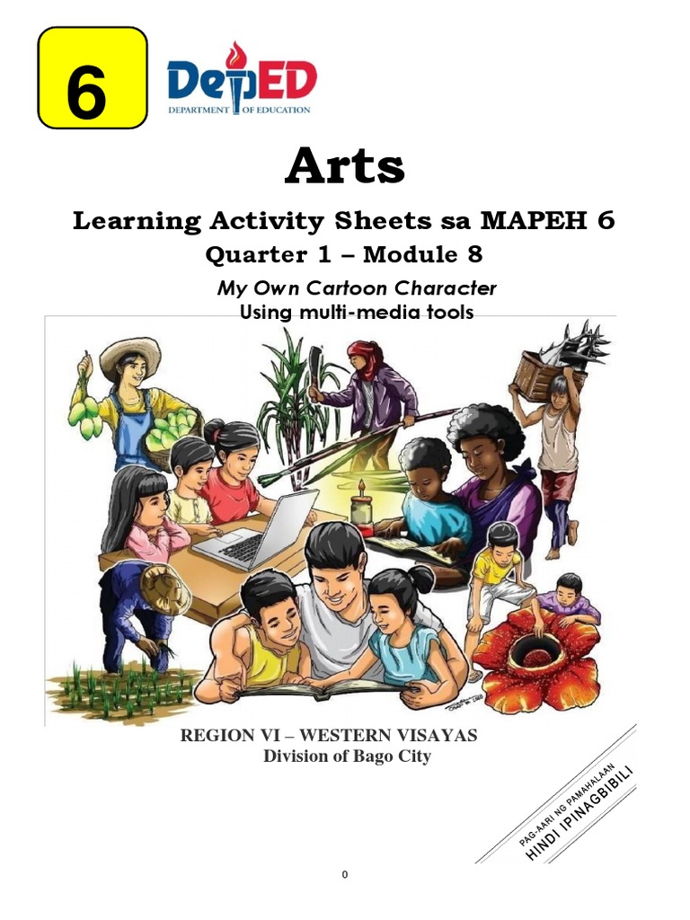 Arts 6 Module Q1 - W8 Final.1 Enlarged | PDF | Design | Learning