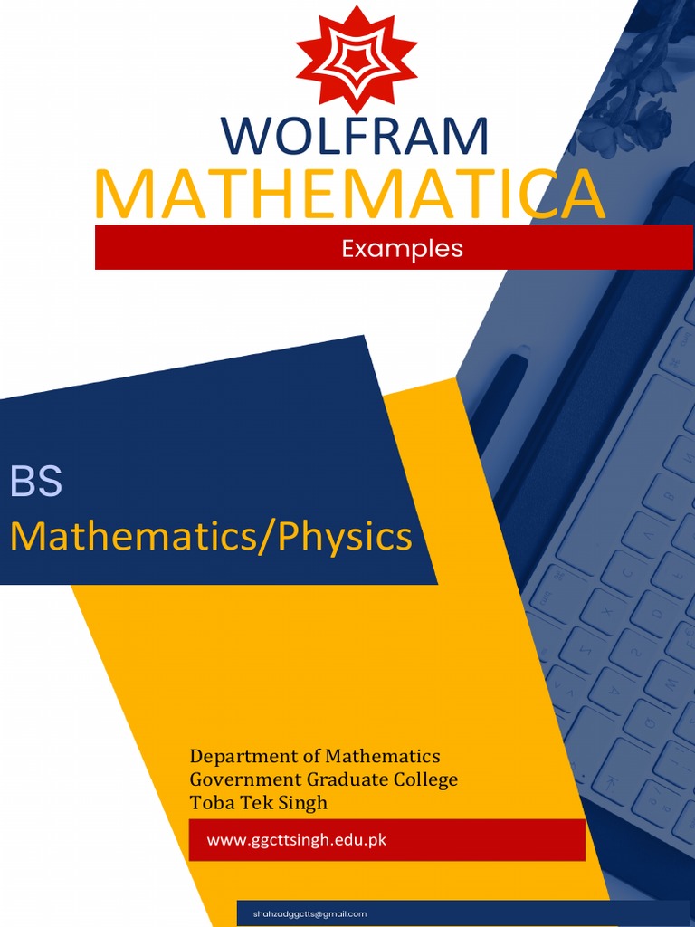 Mathematica With Examples | Download Free PDF | Function (Mathematics ...