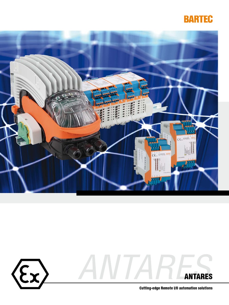 BARTEC - Automatizacion - ANTARES Brochure - Long | PDF | Programmable Logic Controller | Automation