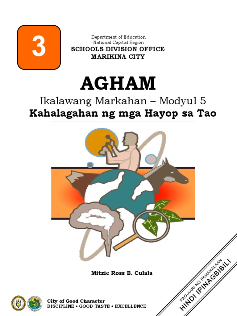SCI3 - Q2 - M5 - Kahalagahan NG Mga Hayop Sa Tao | PDF