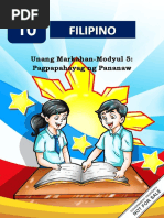 Expressions Column Writing Filipino | PDF