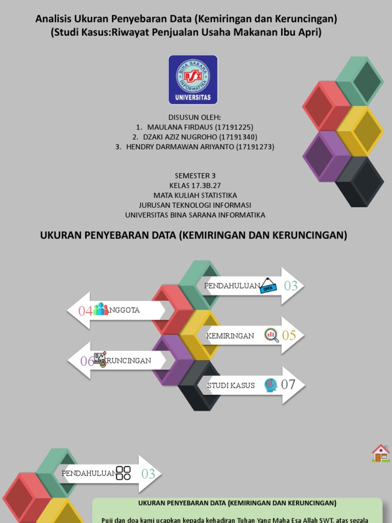 Revisi PPT Statistika Kelompok 5 17 3B 27 | PDF