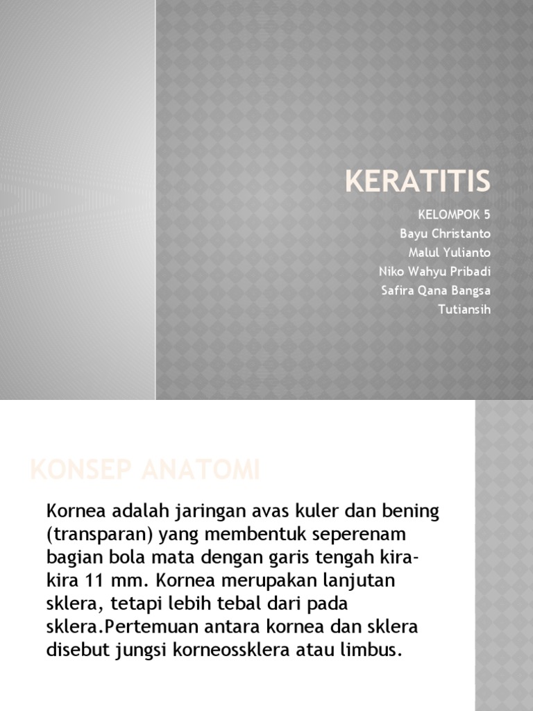 KERATITIS | PDF