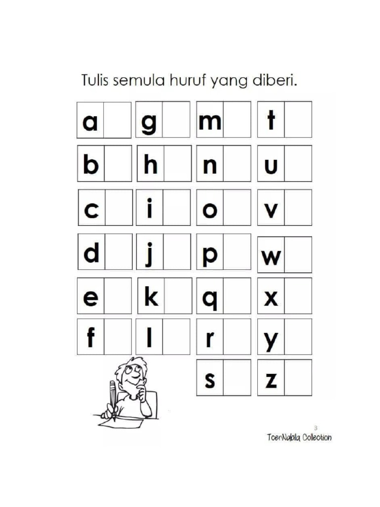 Latihan Abc KV Tahun 1 | PDF