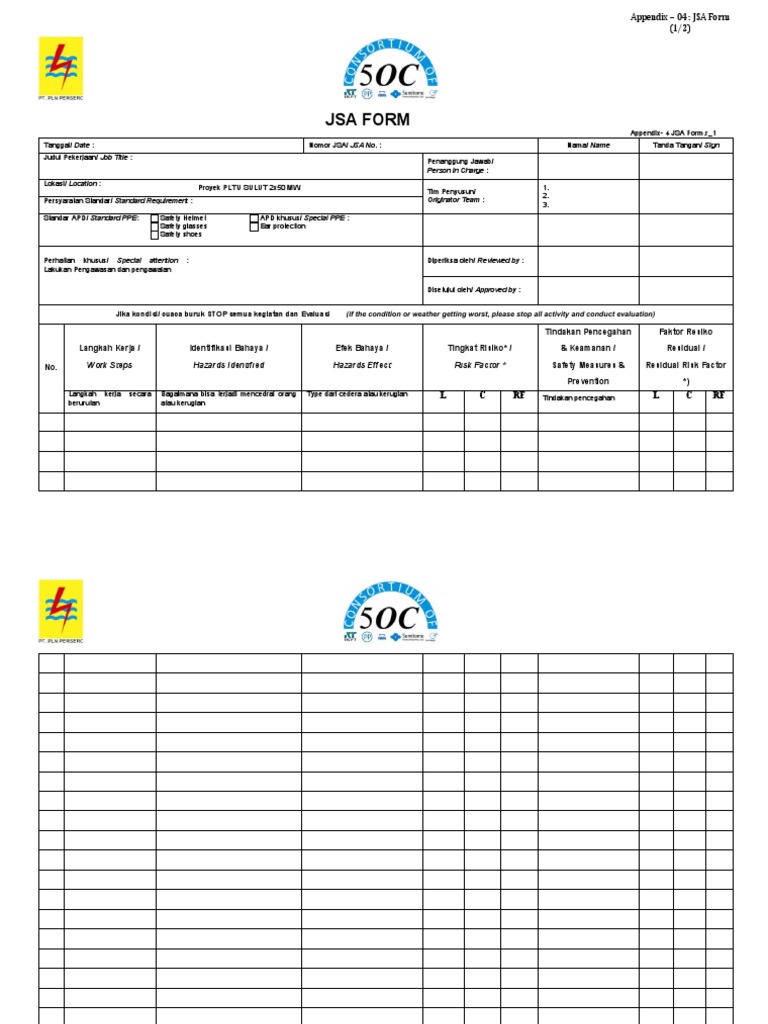 Jsa Epc Form1 | PDF