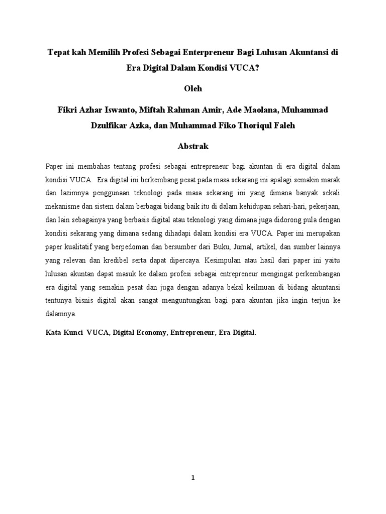 G2 - Paper TKA Materi 9 | PDF