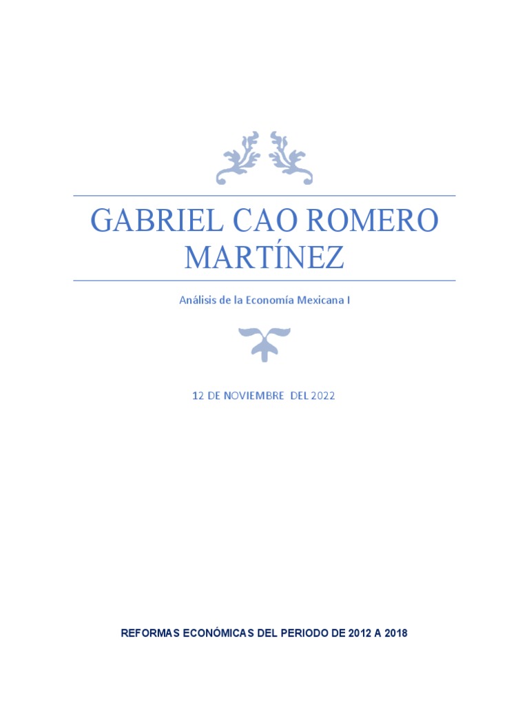 Tarea 12 AEM1 Gabriel Cao Romero MTZ | PDF | Derecho laboral | México