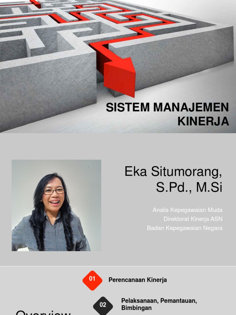2021 Sistem Manajemen Kinerja (SKP Dan Penilaian) - EKA | PDF