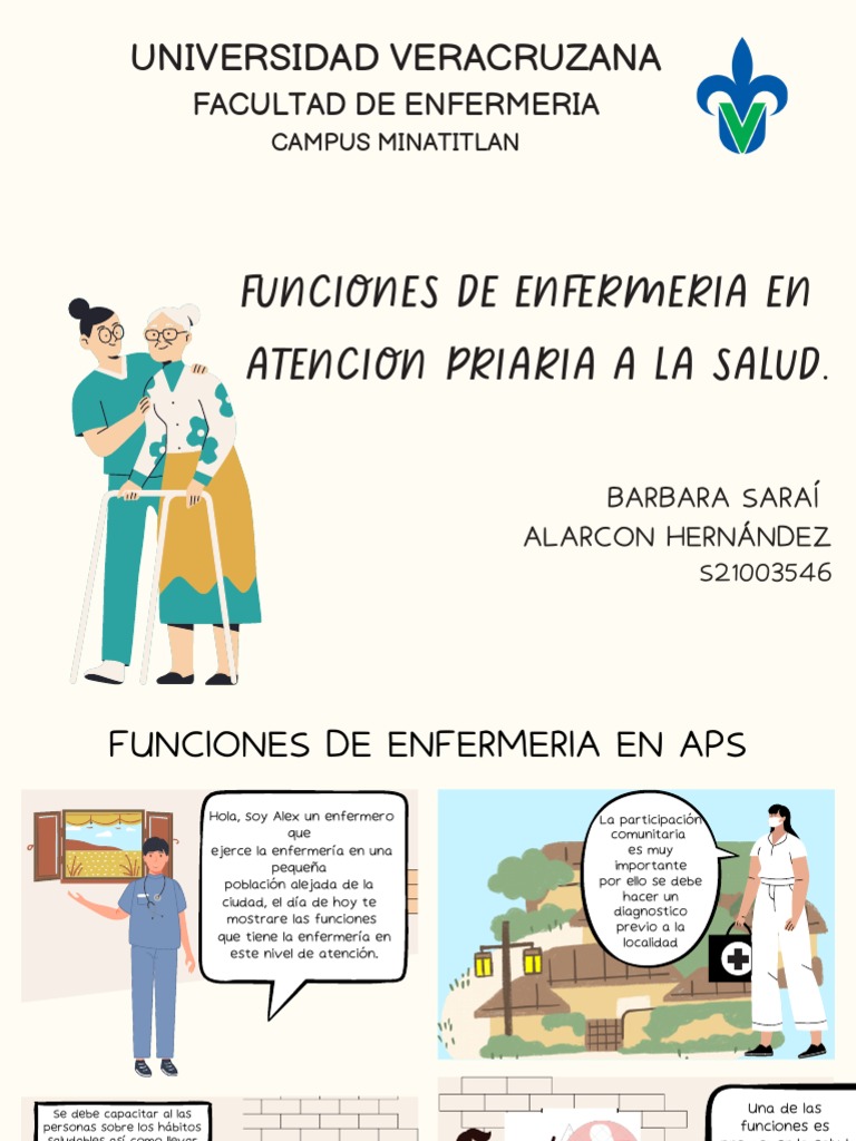 Funciones de Enfermería en APS | PDF