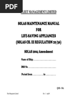 SOLAS Training Manual | PDF