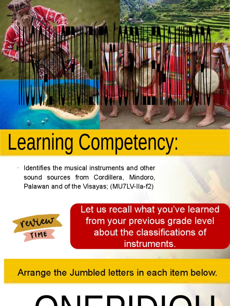 Q2-MUSIC7-Module3 (Musical Instruments of Cordillera and Mindoro) | PDF ...