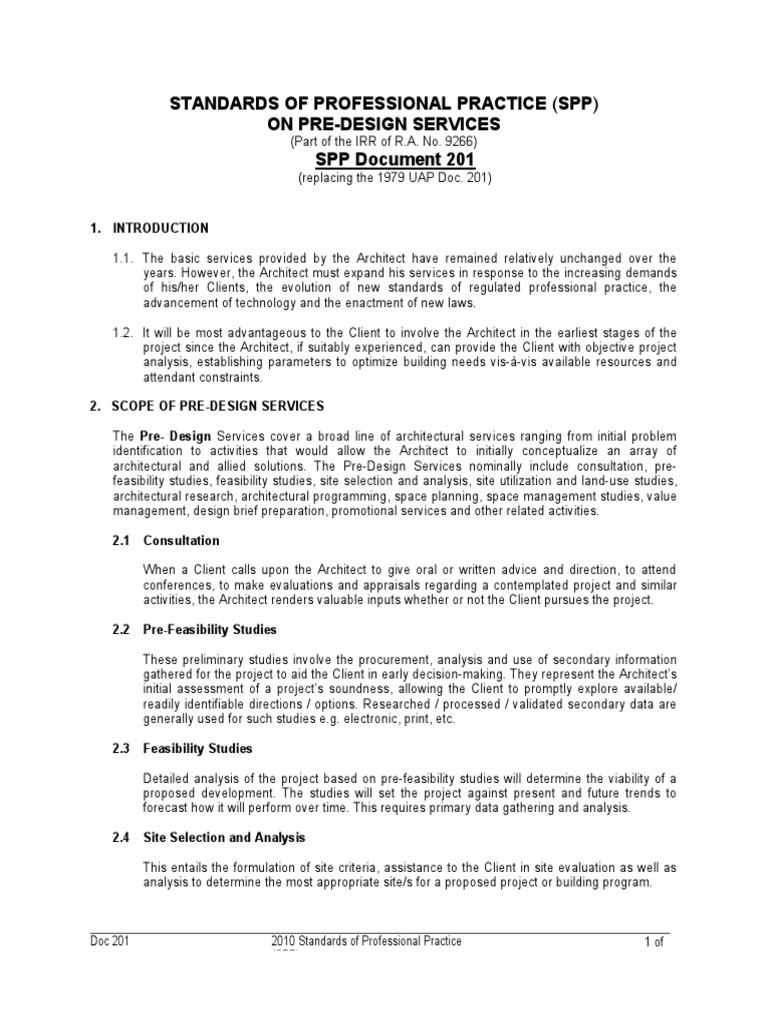 Standards of Professional Practice | PDF