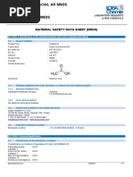 VIM Bleach Cream: Safety Data Sheet | PDF | Firefighting | Toxicity