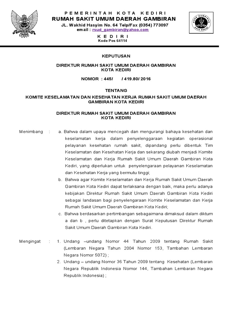 SK Komite k3rs | PDF