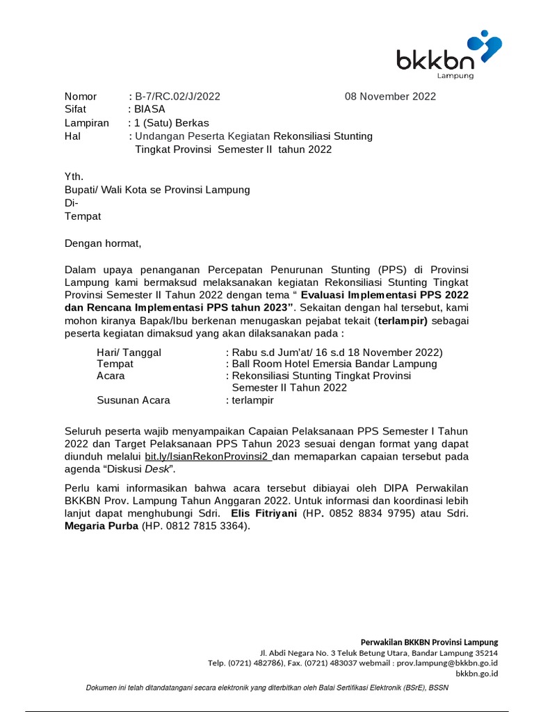 2-Undangan Peserta - Kab Kot - Ke Bupati | PDF