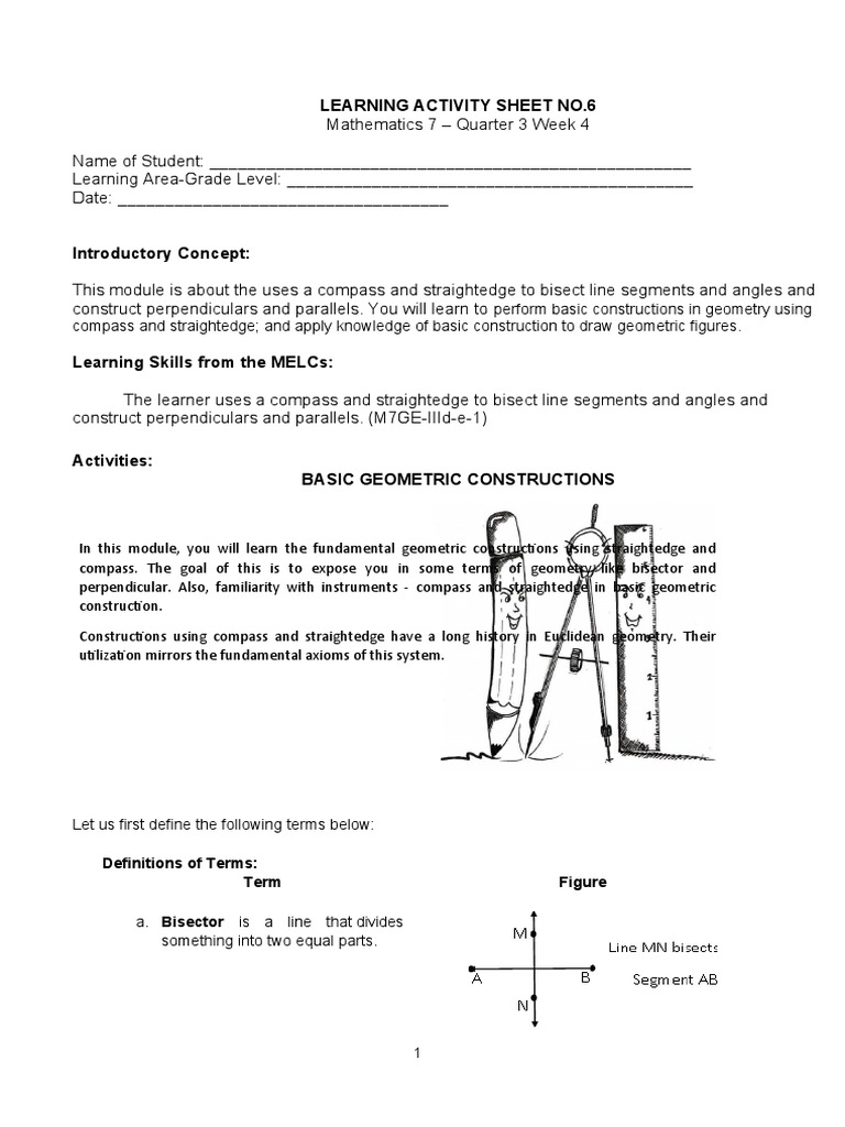 Geometry Constructions Guide | PDF