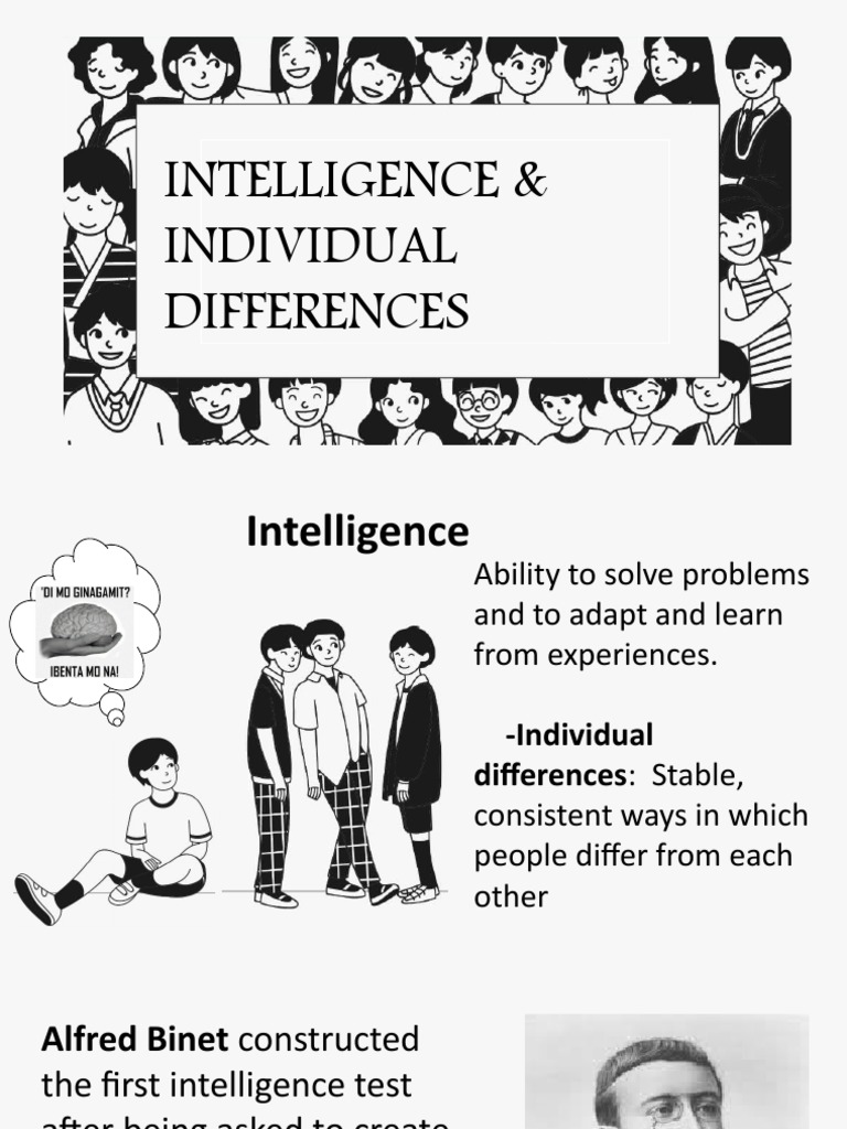 6 Individual Differences and Intelligence | PDF | Intelligence | Intelligence Quotient