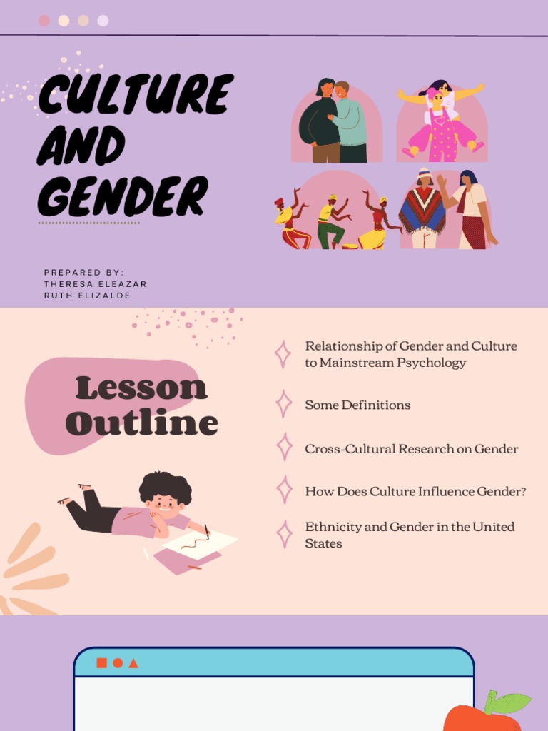 Culture and Gender | PDF | Gender | Gender Studies