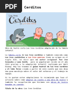 Obra de Teatro - Ricitos de Oro y Los Tres Osos | PDF | Osos | Ricitos ...