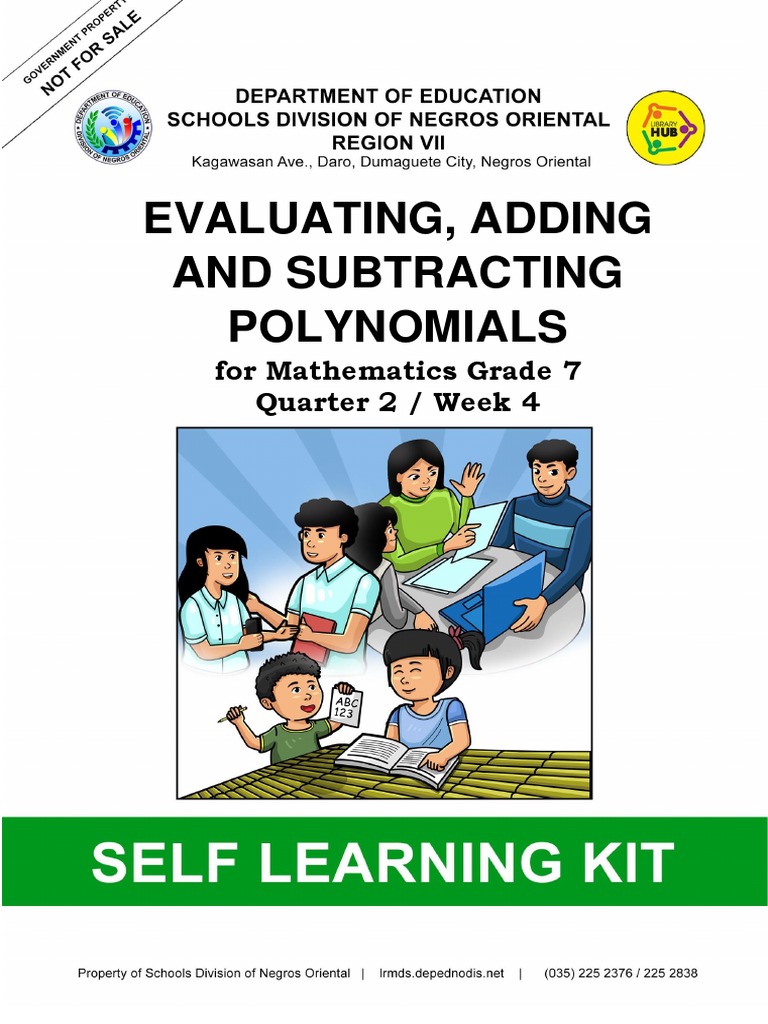 Week 3 Math Mis G8 | PDF | Variable (Mathematics) | Polynomial