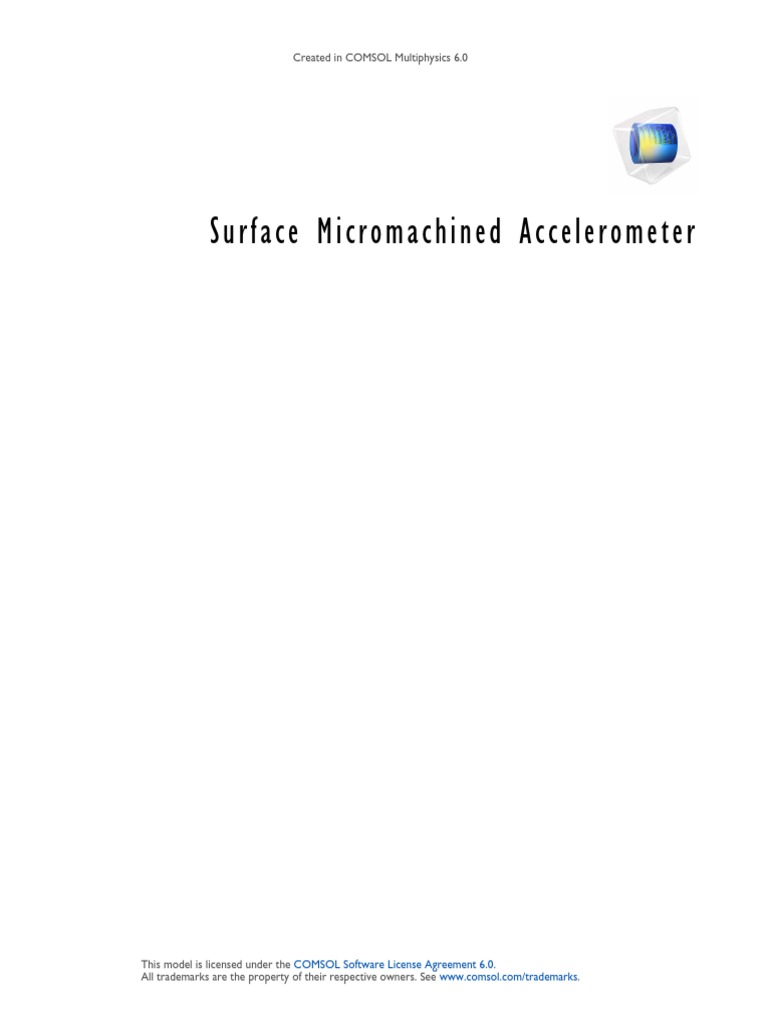 Articulo N1 - MEMS Surface Micromachined Accelerometer | PDF | Capacitor | Accelerometer