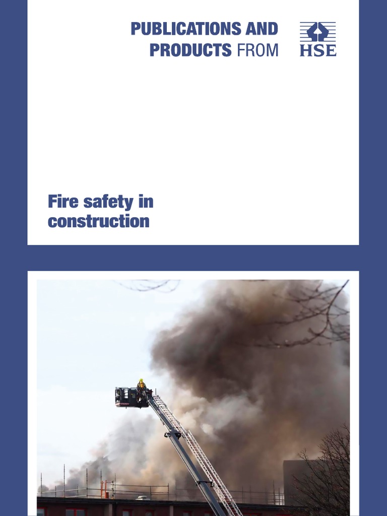 HSG 168 | PDF | Fires | Risk