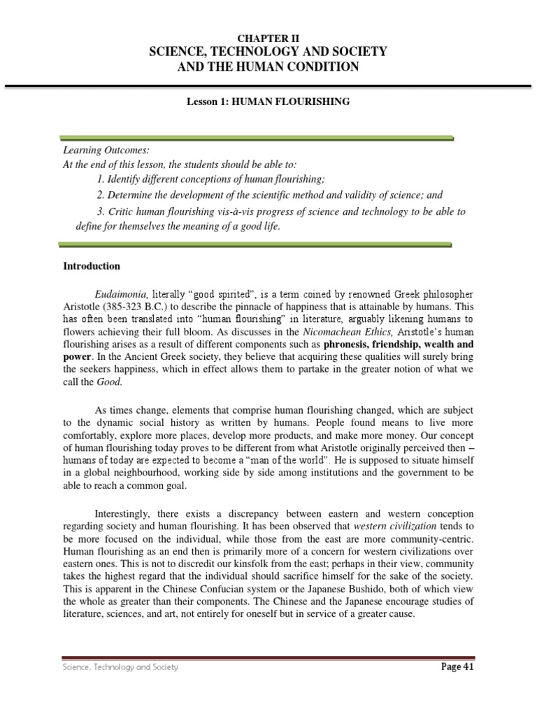 Human Flourishing | PDF | Millennium Development Goals | Science