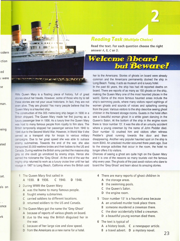 Haunted History of the Queen Mary | PDF | Ships | Water Transport