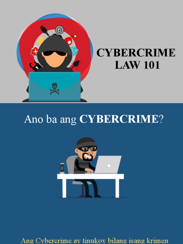 Cybercrime Law 101 | PDF