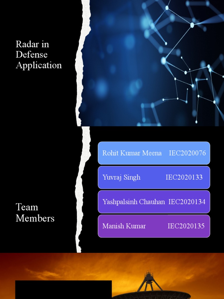 Radar in Defence Application | PDF