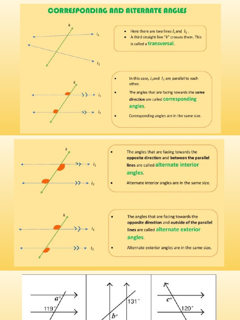 Angle Properties | PDF