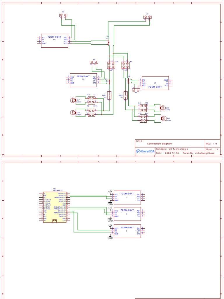 PZEM-004T connection diagram | PDF