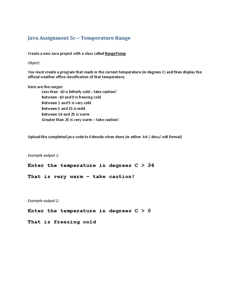 Java Assignment 5c | PDF