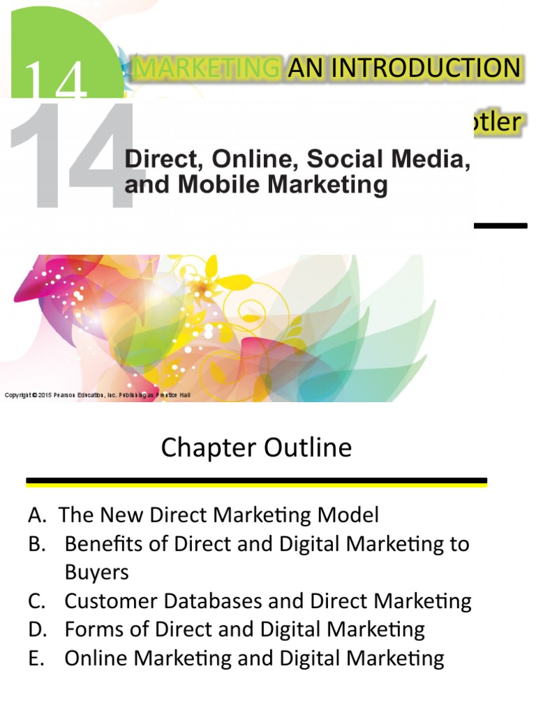 Chapter 14 - Direct - Online Marketing-Building Direct Customer ...