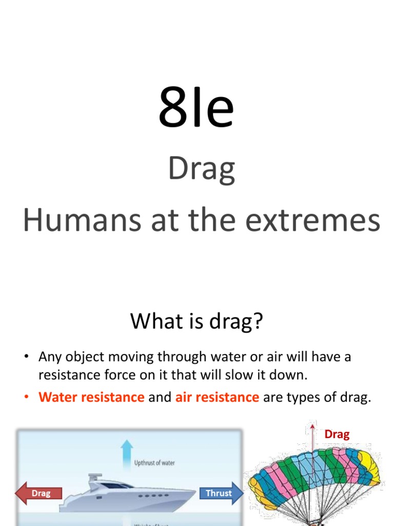 8ie Drag and Humans at The Extremes-Stud | PDF