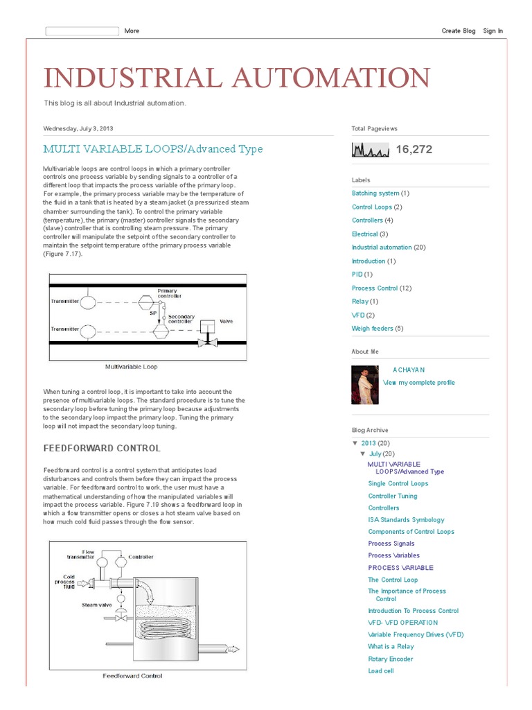 INDUSTRIAL AUTOMATION - MULTI VARIABLE LOOPS - Advanced Type | PDF | Control Theory | Fuzzy Logic