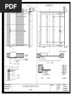 Sliding Door Drawing | PDF | Architectural Elements | Components